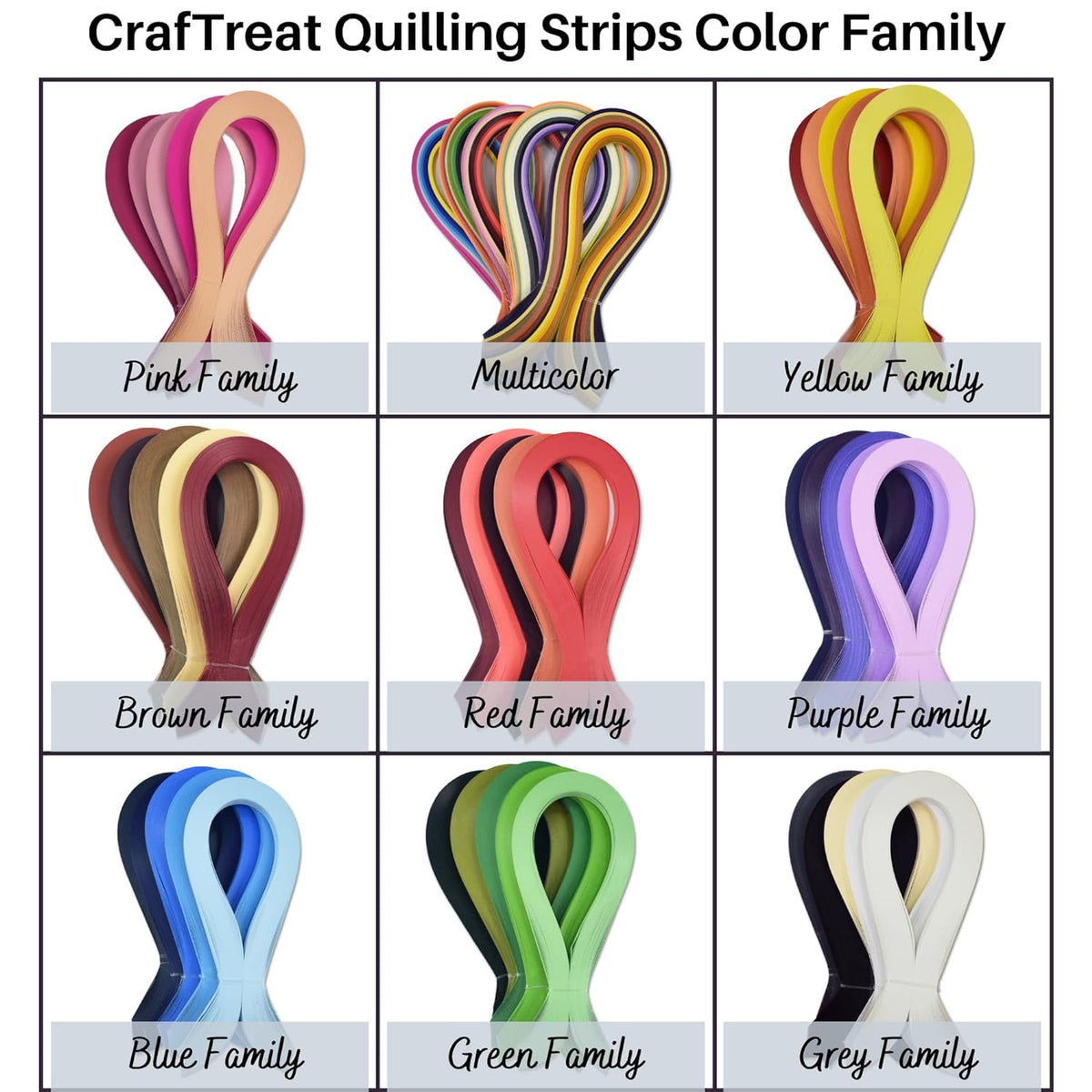 Buy Quilling Strips for Craft | Quilling Paper Ideas for Beginners ...