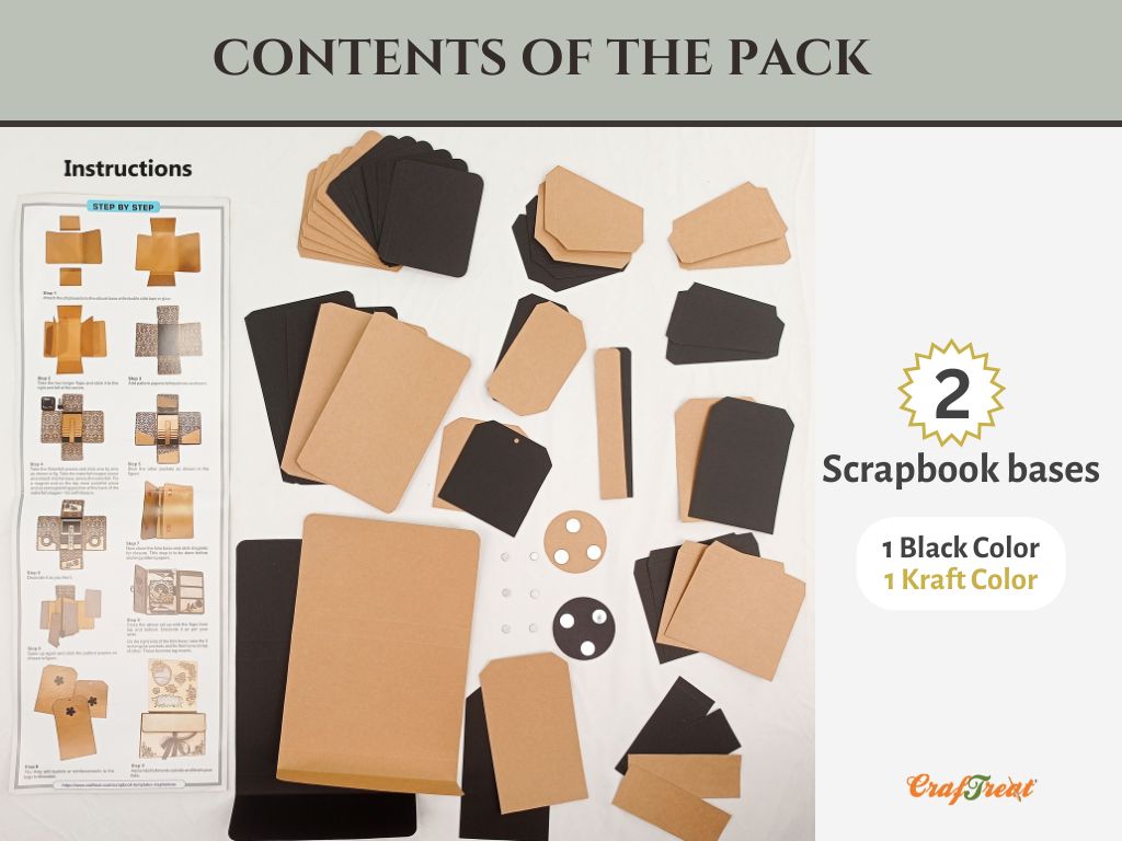 Buy Scrapbook Blanks for DIY Scrapbook Online | Scrapbook Album ...