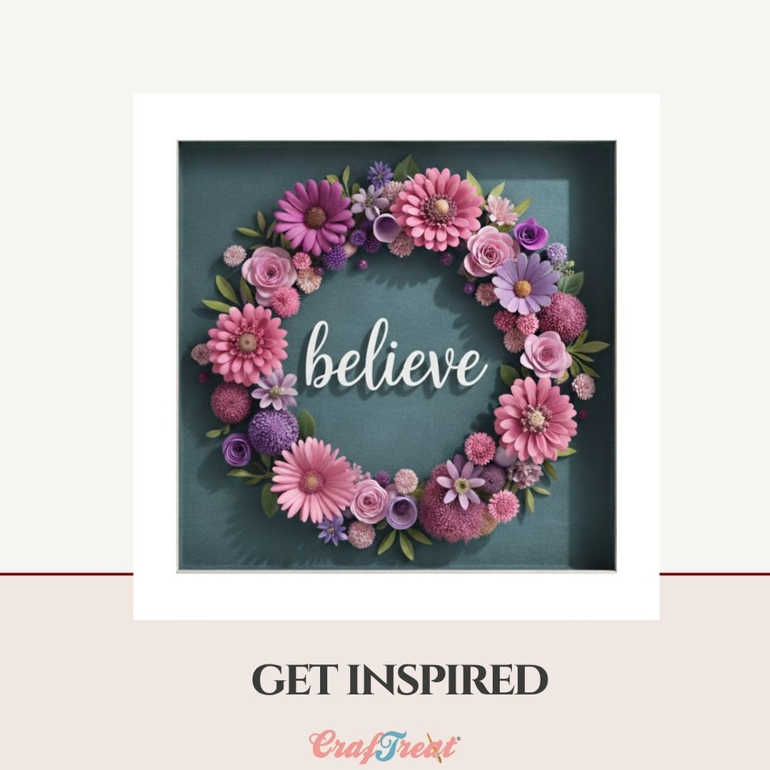 CrafTreat 3D Fold Shapes - Shadow Box White - Square 4pcs — Craftreat