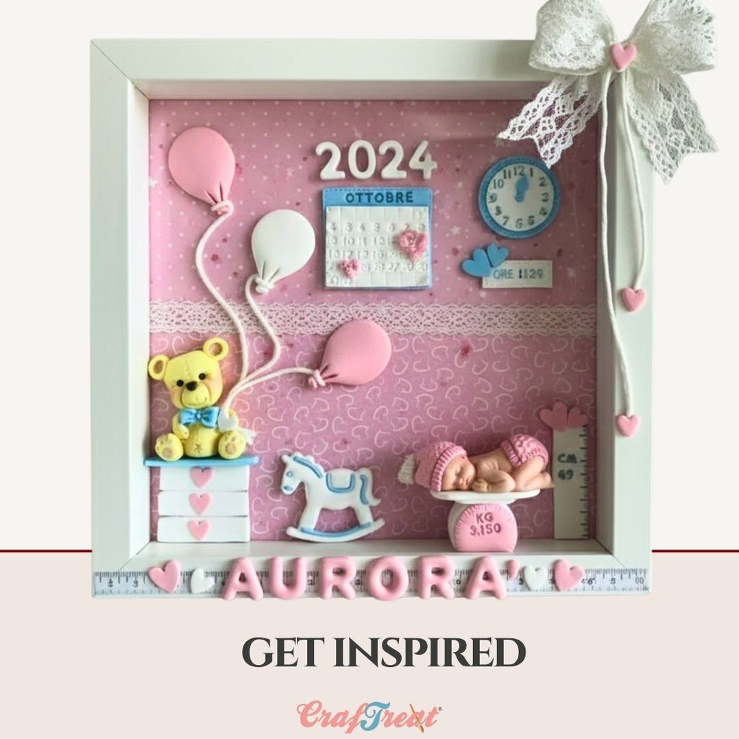 CrafTreat 3D Fold Shapes - Shadow Box White - Square 4pcs — Craftreat