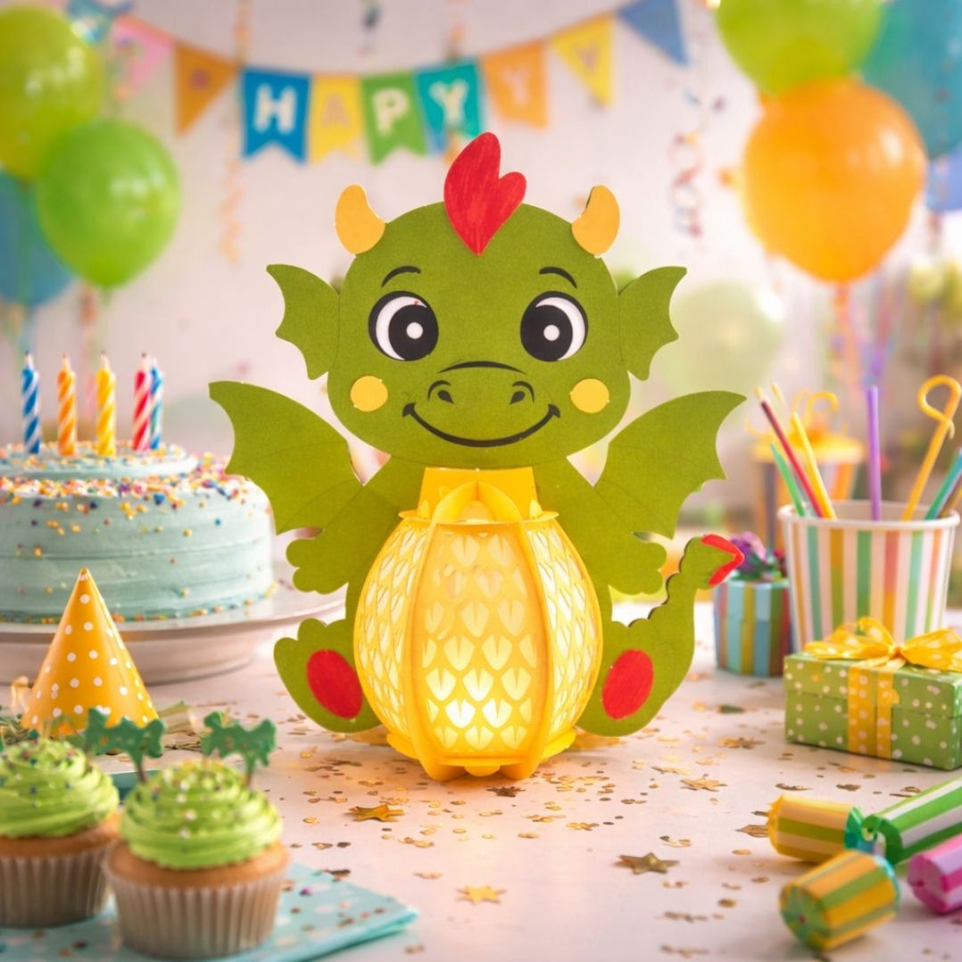 CrafTreat DIY Paper Lanterns - Dragon — Craftreat