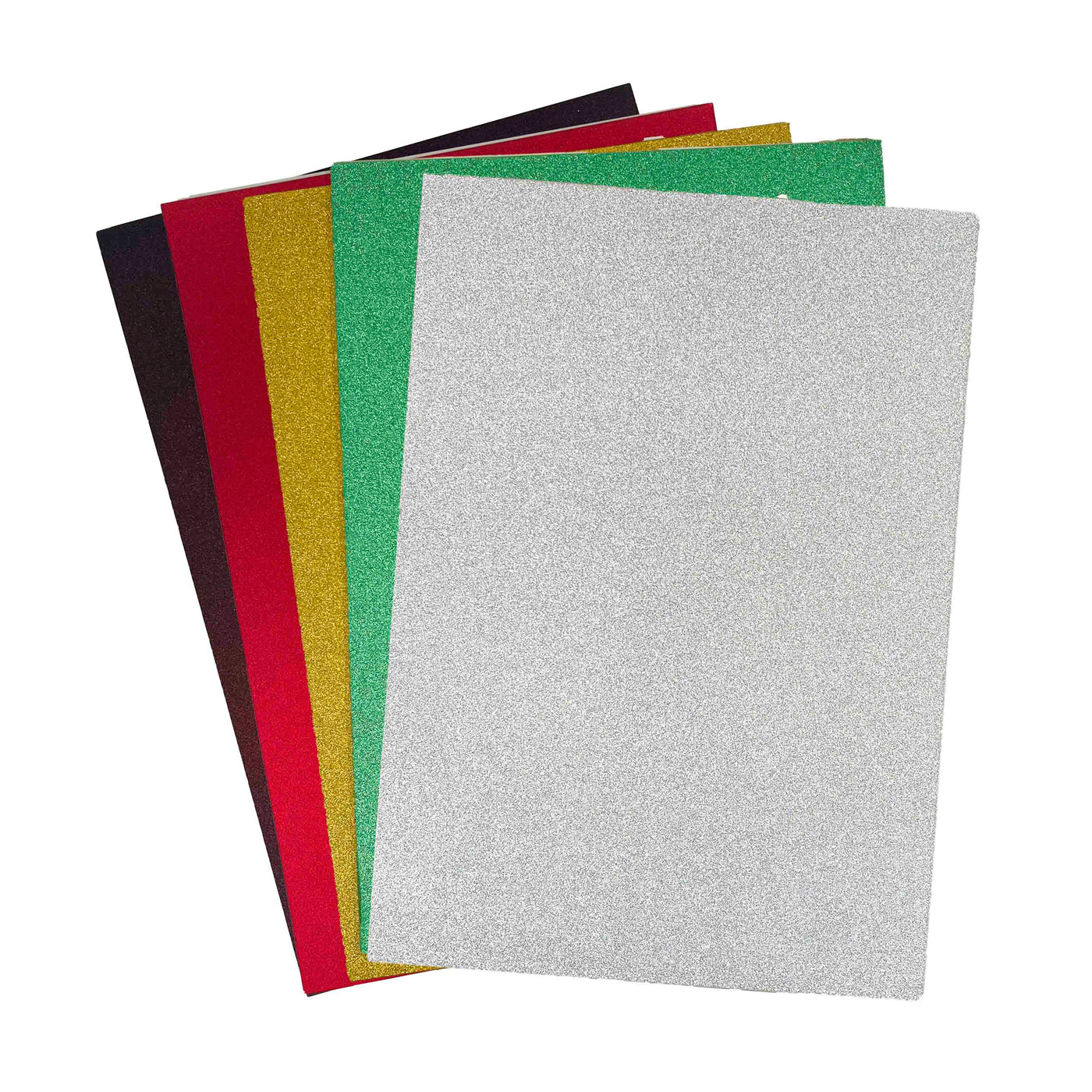 CrafTreat Glitter Cardstock - Multicolor 10pcs — Craftreat
