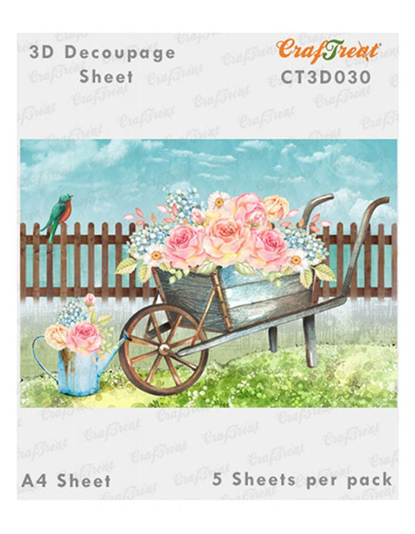 Buy 3d Decoupage Sheet | 3d Decoupage Art Kit Online | CrafTreat ...