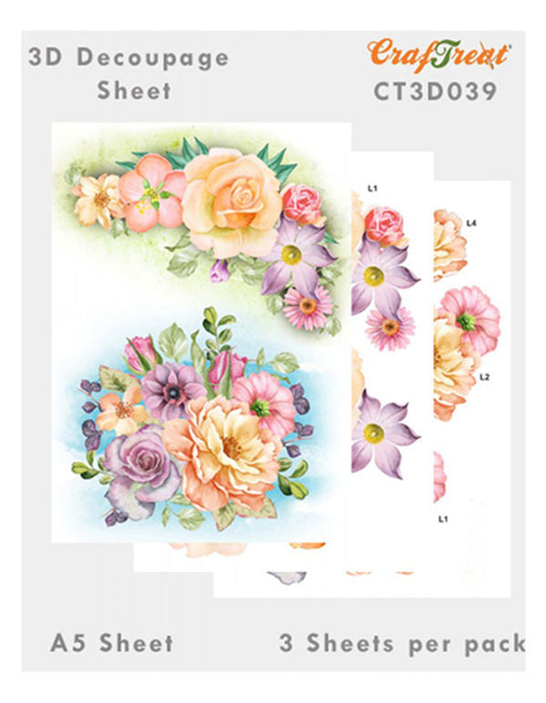 Buy 3d Decoupage Sheet | 3d Decoupage Art Kit Online | CrafTreat ...