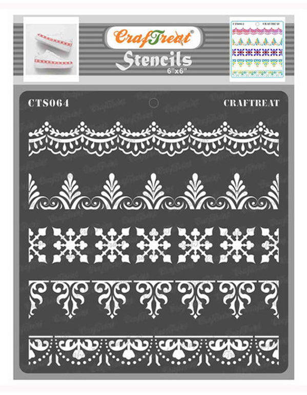 Buy Stencil Collections Online | Stencil Art Designs & Patterns — Craftreat