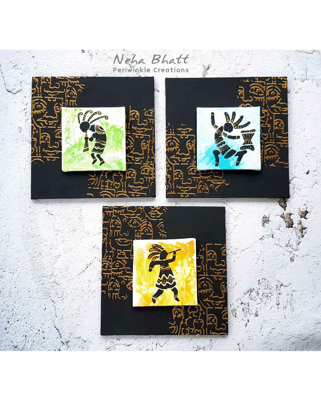 Buy Mud African Tribal Art Stencil Designs | African Tribal Dance ...