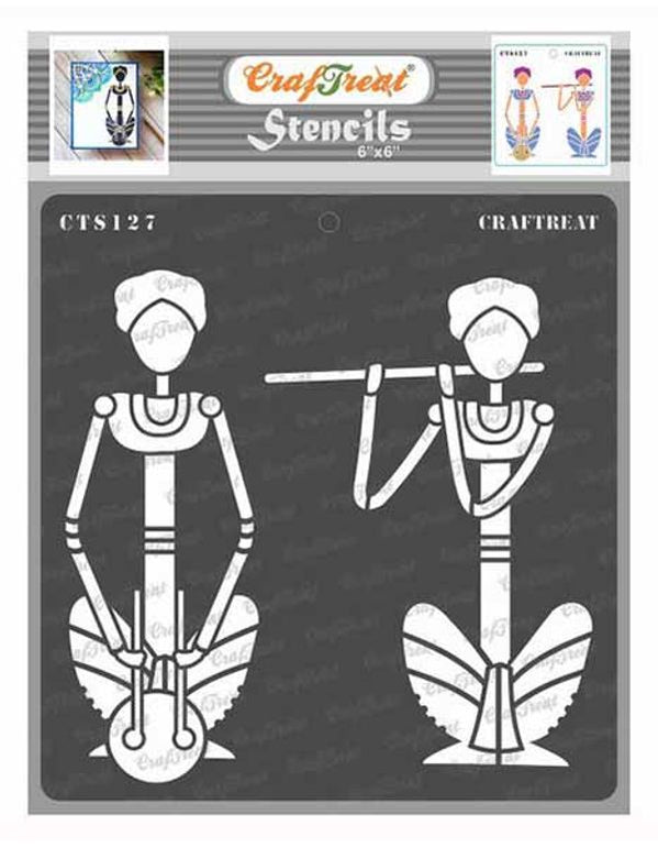 Buy Mud African Tribal Art Stencil Designs | African Tribal Dance ...