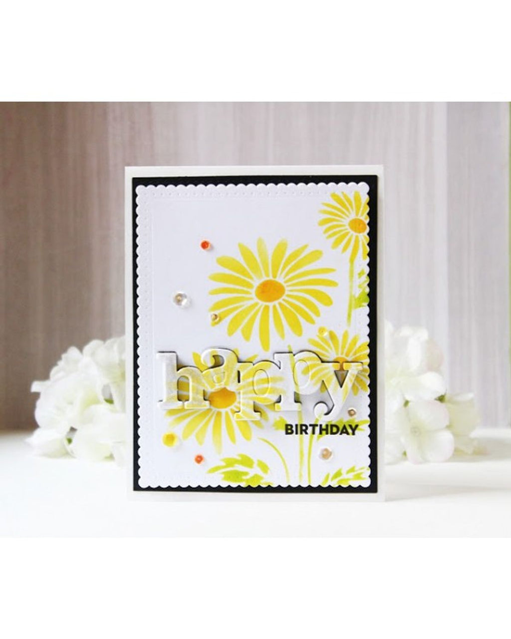 Buy Multi Layered Flower Stencil Templates | Layered Floral Stencil Art ...