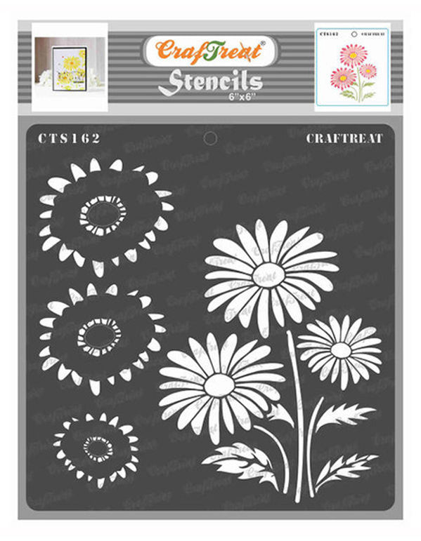 Buy Multi Layered Flower Stencil Templates | Layered Floral Stencil Art ...