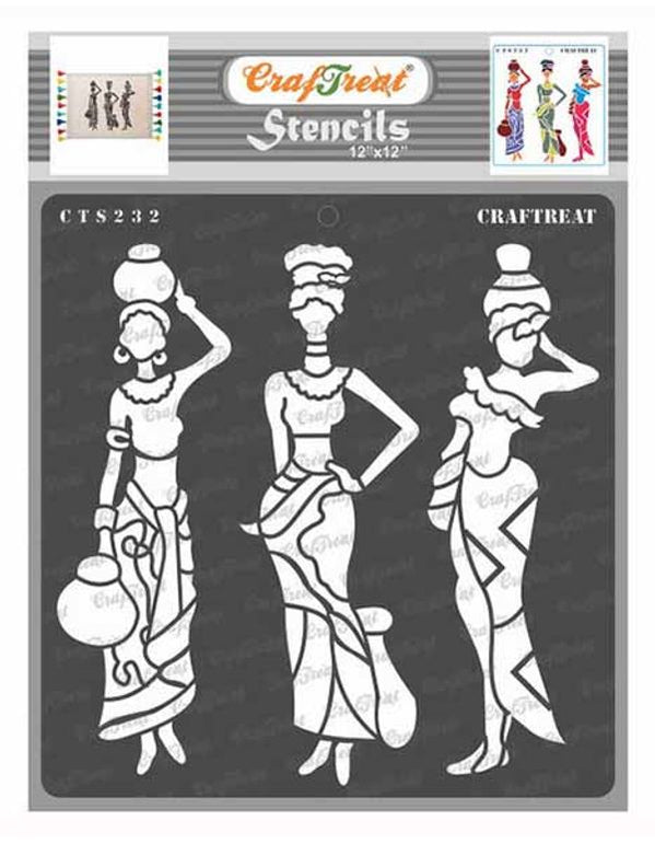 Buy Mud African Tribal Art Stencil Designs | African Tribal Dance ...