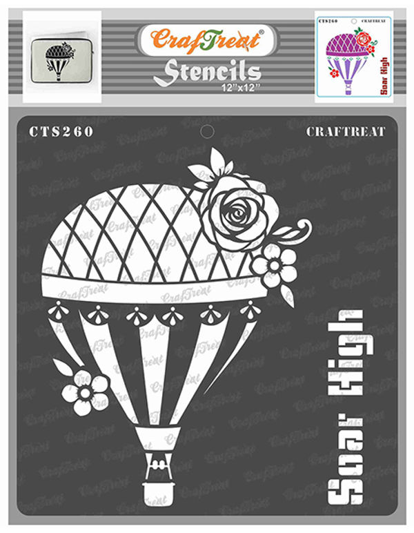 Buy Soar High Stencil 12 Quote Stencil for Crafts Inches Online ...