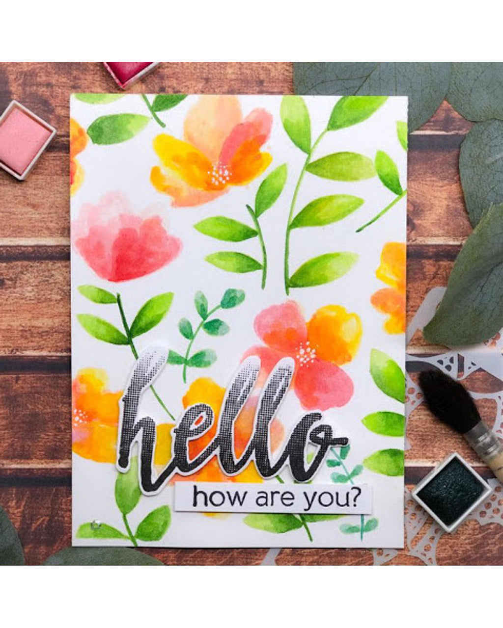 Buy Floral Stencil Designs for Card Making Crafts | Easy Flower Stencil ...