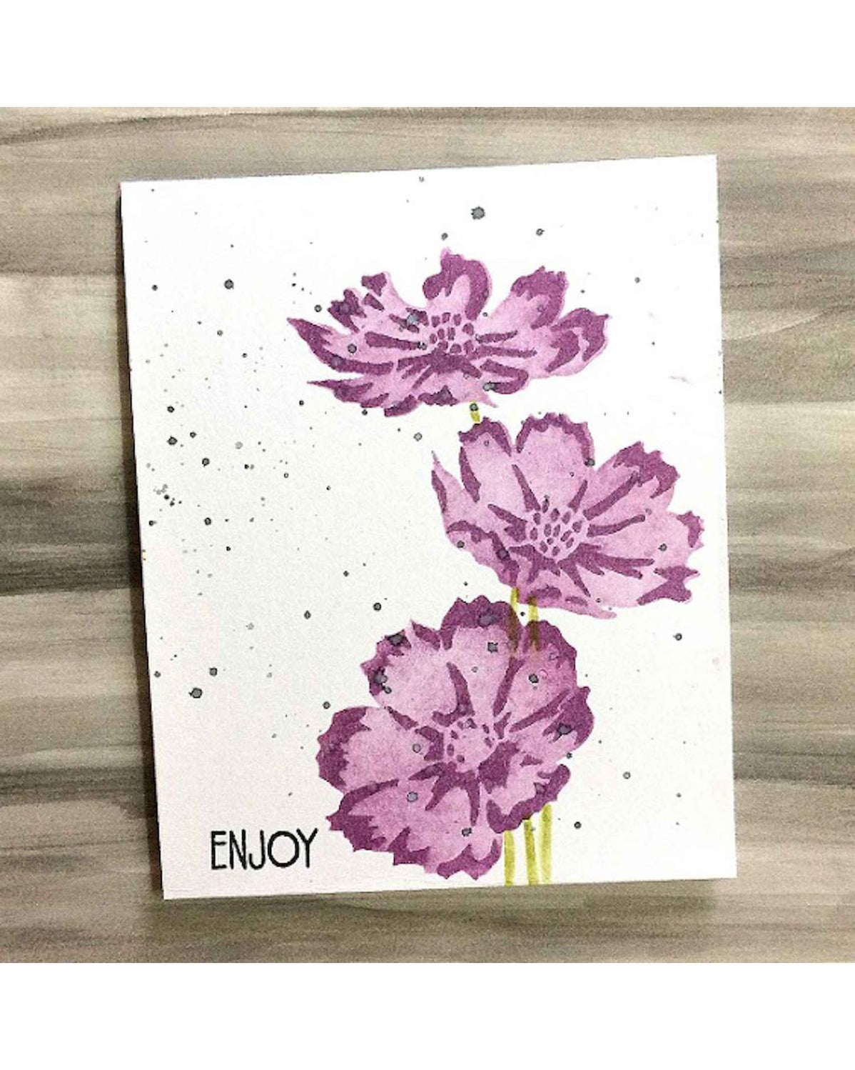 Buy Multi Layered Flower Stencil Templates | Layered Floral Stencil Art ...