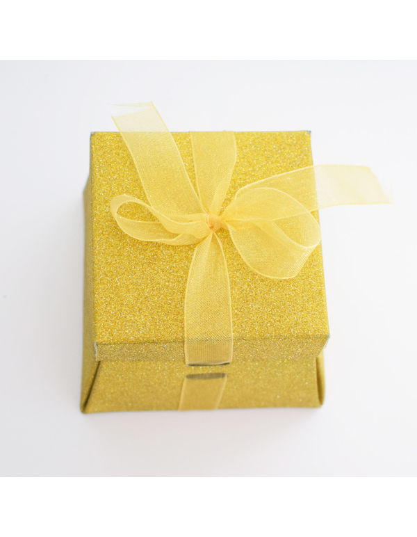 Buy Gold Glitter Pyramid Gift box Die Cut (5pcs) Online | CrafTreat ...
